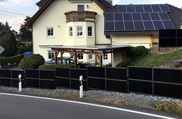 SolarZaun – Referenzen erfoglreich installierter PV-Anlagen